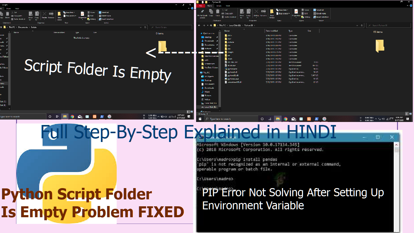 Error Fixing Python Errors Computer Errors And Much More Fixed With Full Explaination