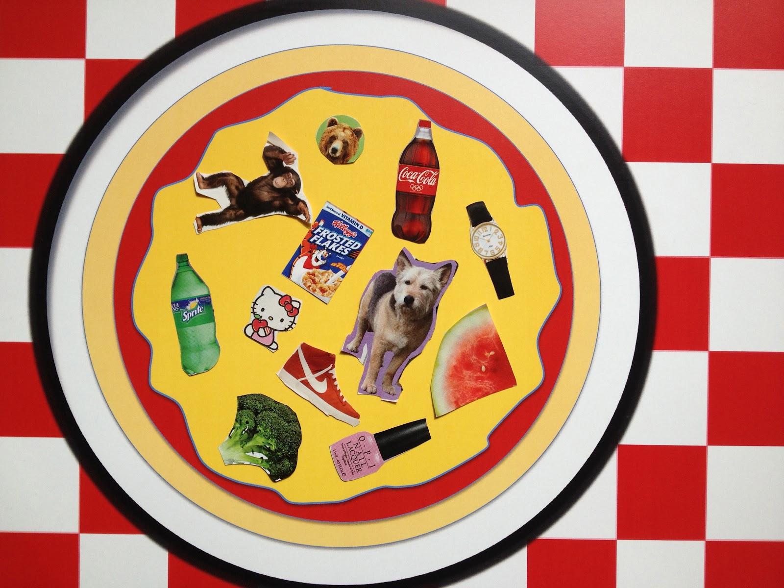 kids pizza party: Fun toppings for your pizza place mat.