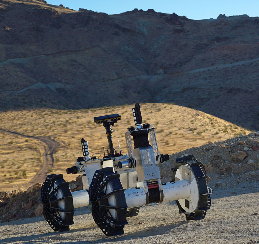 Check out NASA's new transformative robot design for space exploration