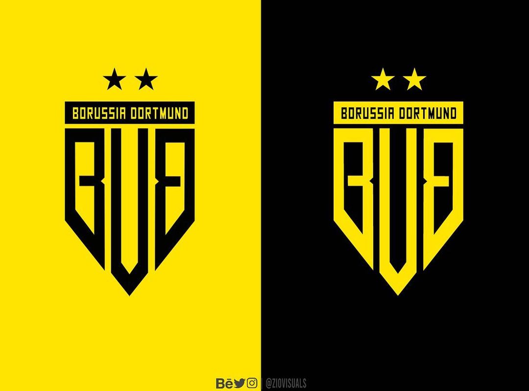 Football Logo Redesigns By Ziovisuals - Footy Headlines