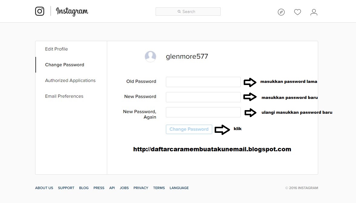 sahabat tik 92: Cara Reset Password Instagram, Silahkan Simak Tutorial ...
