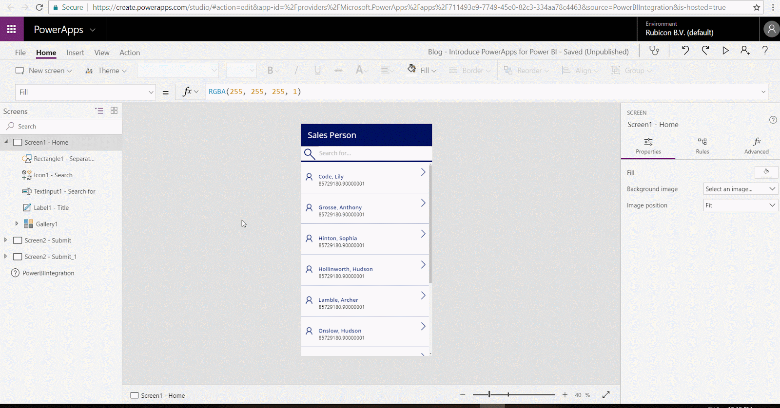 Microsoft BI Tools: Power Apps: Introduce Power Apps for Power BI