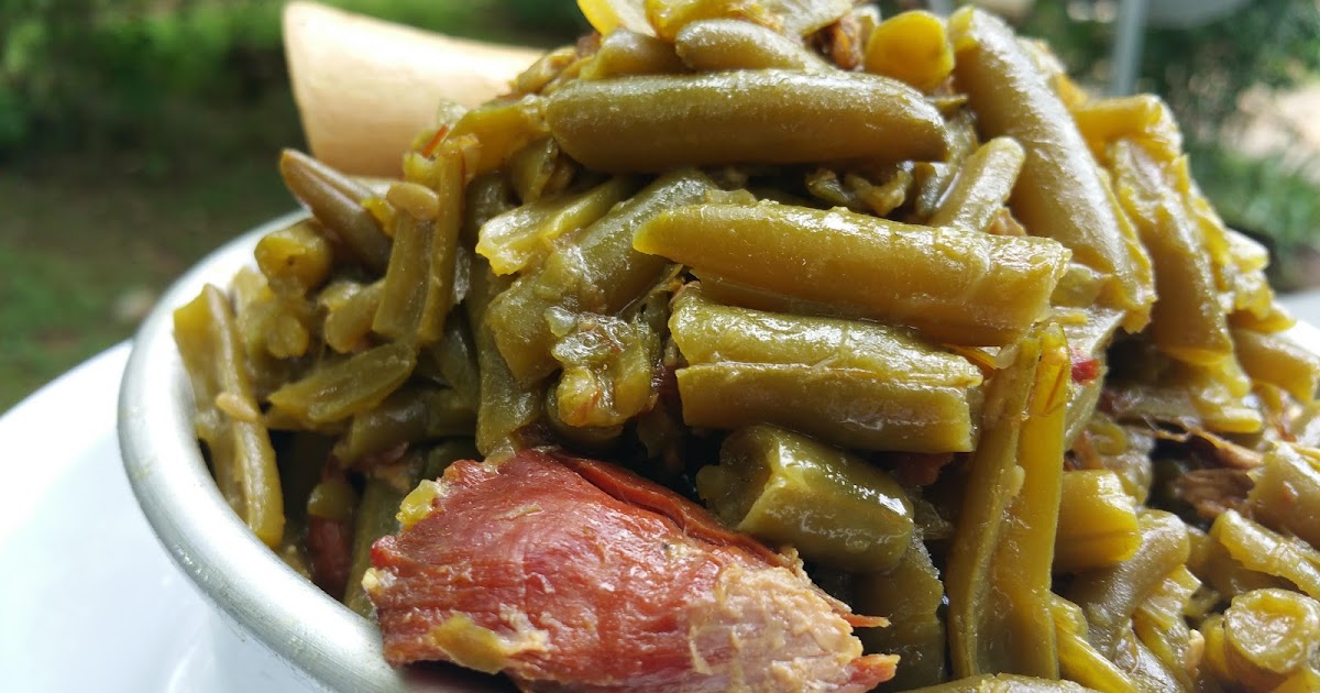 Food's Fan Club : Southern Style Sides: Down Home Green Beans