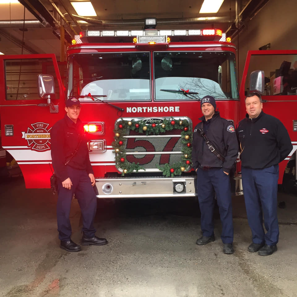 Shoreline Area News: Photo: Northshore Fire celebrates the season