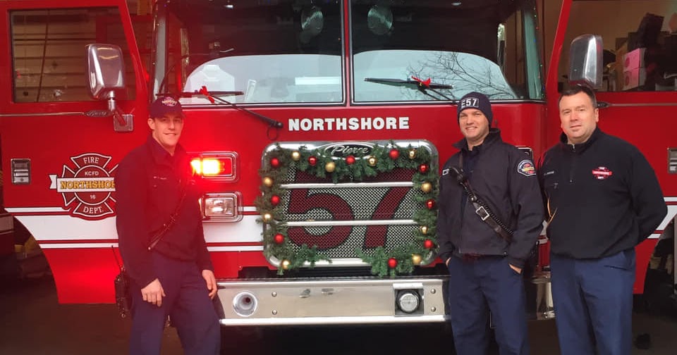 Shoreline Area News: Photo: Northshore Fire celebrates the season