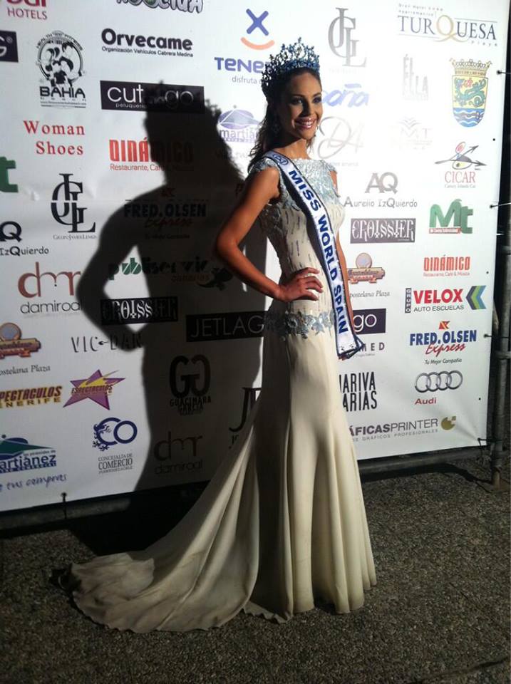 Amy Willerton: Elena Ibarbia Jiménez wins MISS WORLD SPAIN 2013!