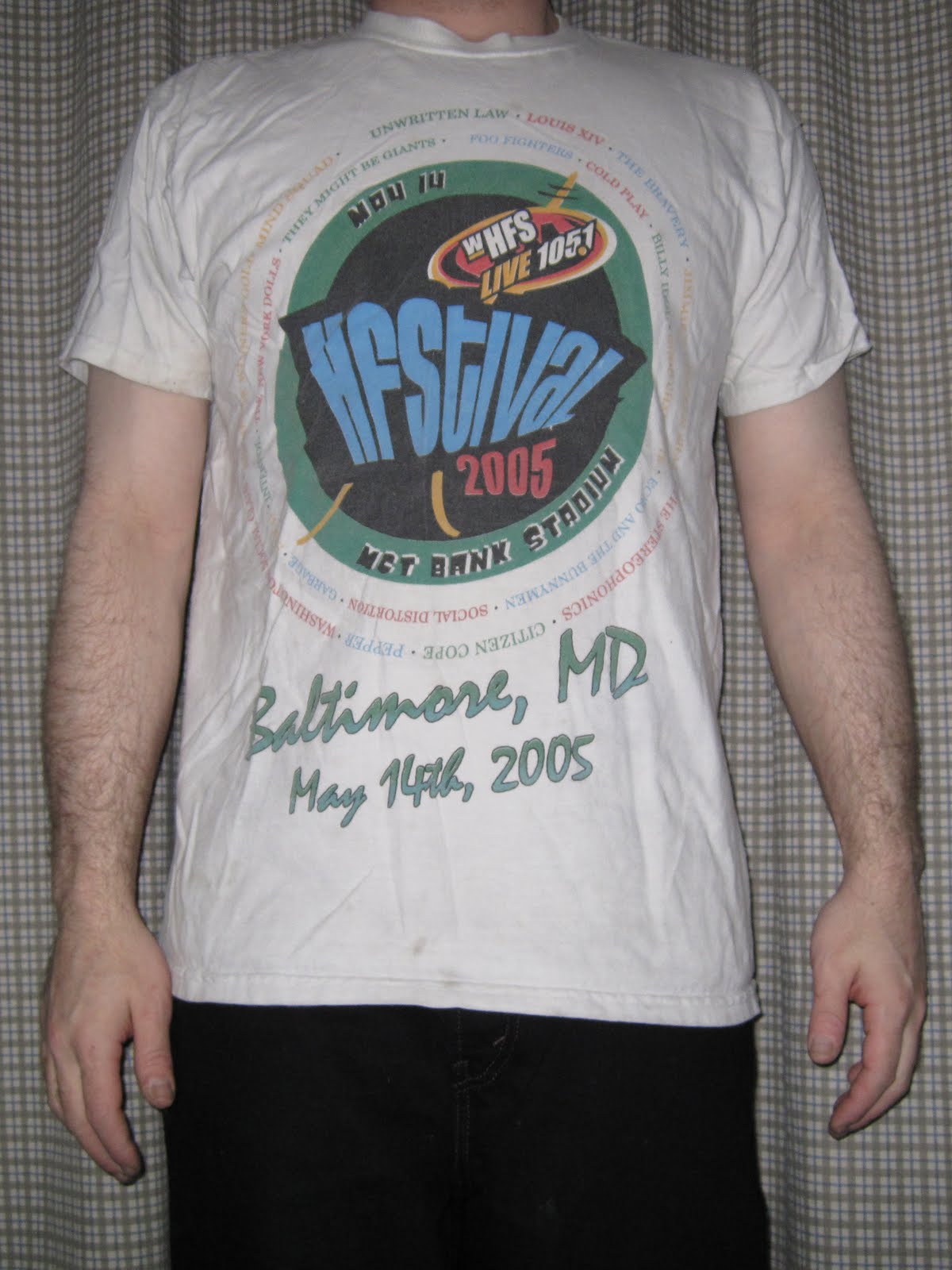 A TMBG FAN BLOG: TMBG Shirt #28: HFStival 2005