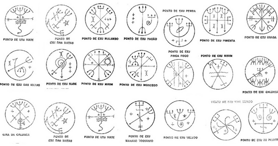 Dona 7 Rosas: Pontos riscados
