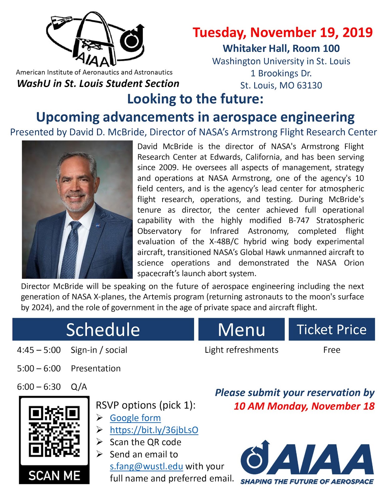 The Aero Experience: NASA Armstrong Flight Research Center Director ...