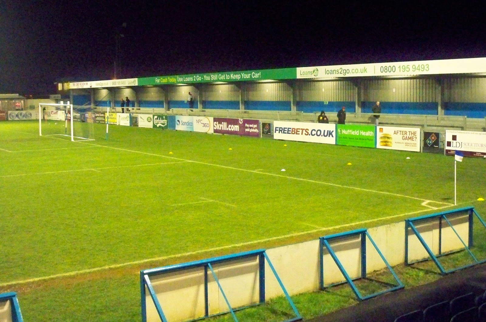 Football Grounds visited by Richard Bysouth: Nuneaton Town FC