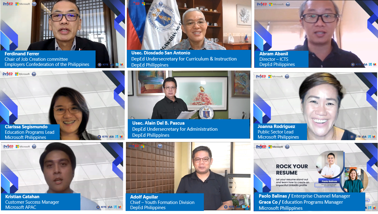 DepEd, ECOP, and Microsoft Launch Nationwide Skilling Program to ...