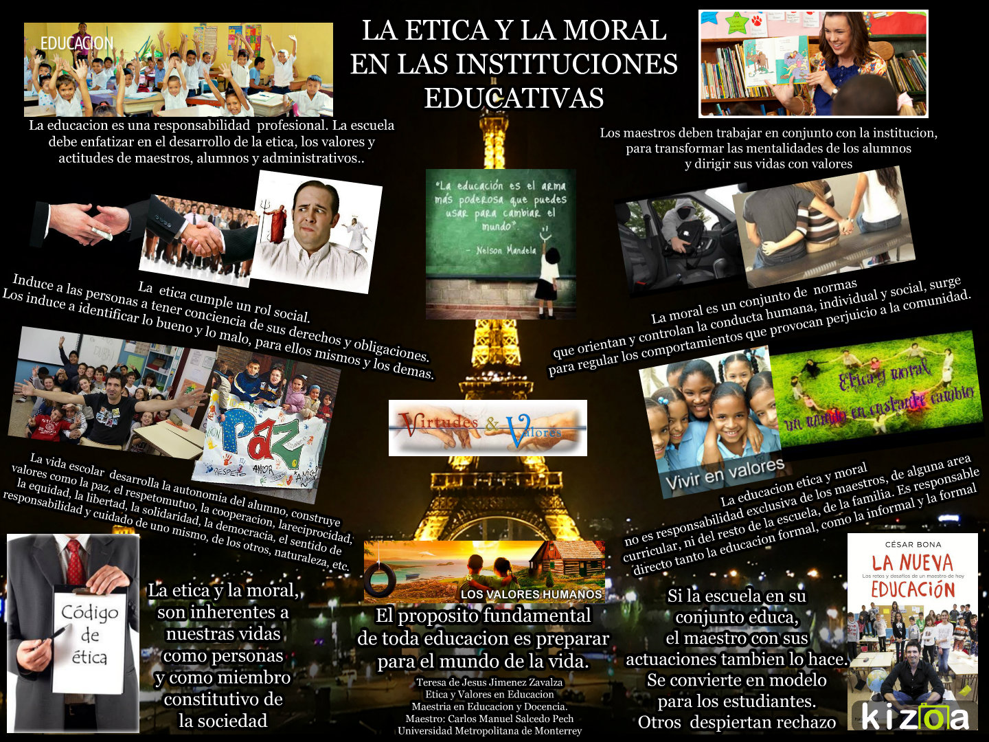 LA EDUCACIÓN PARA TODOS: LA ETICA, LA MORAL Y LOS VALORES EN ...