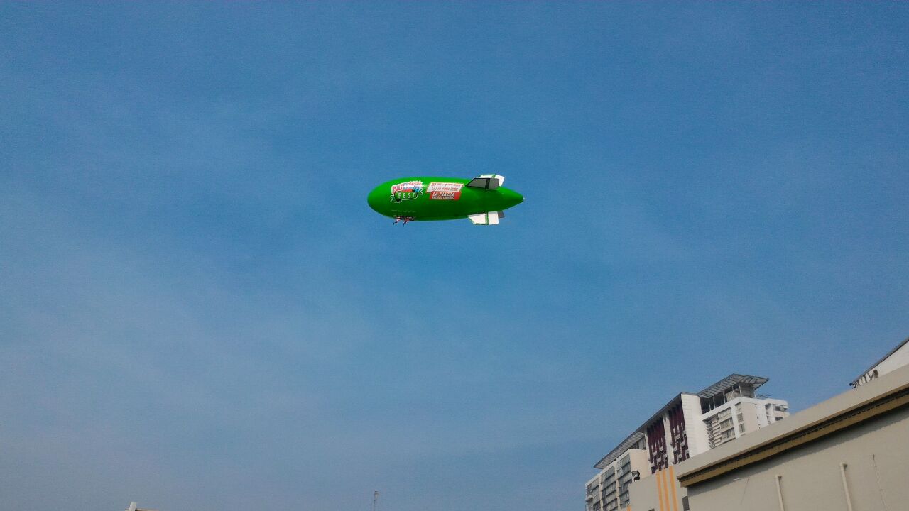 KREASI BALON: Balon Zeppelin Indoor/Outdoor