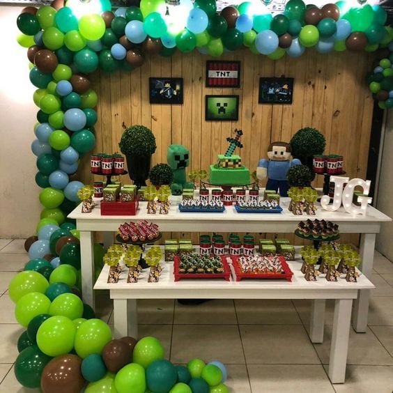 50 ideas para fiesta Minecraft