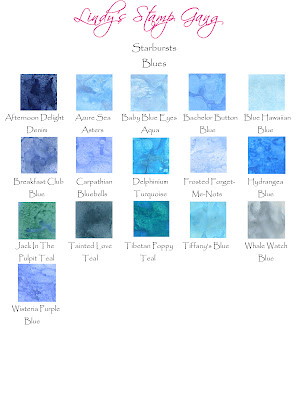 Lindy's Stamp Gang: LSG Color Charts