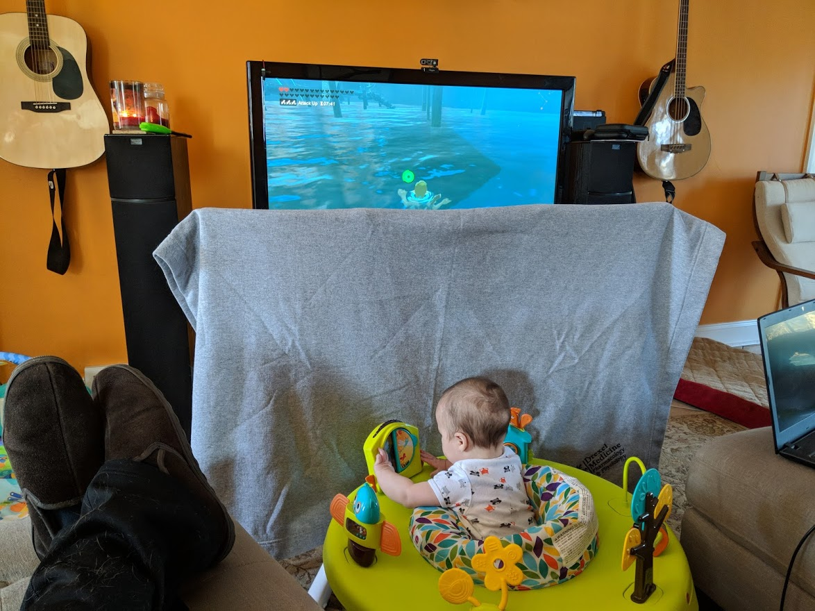 Making stuff for my kid: Quick Hack Baby Distractors