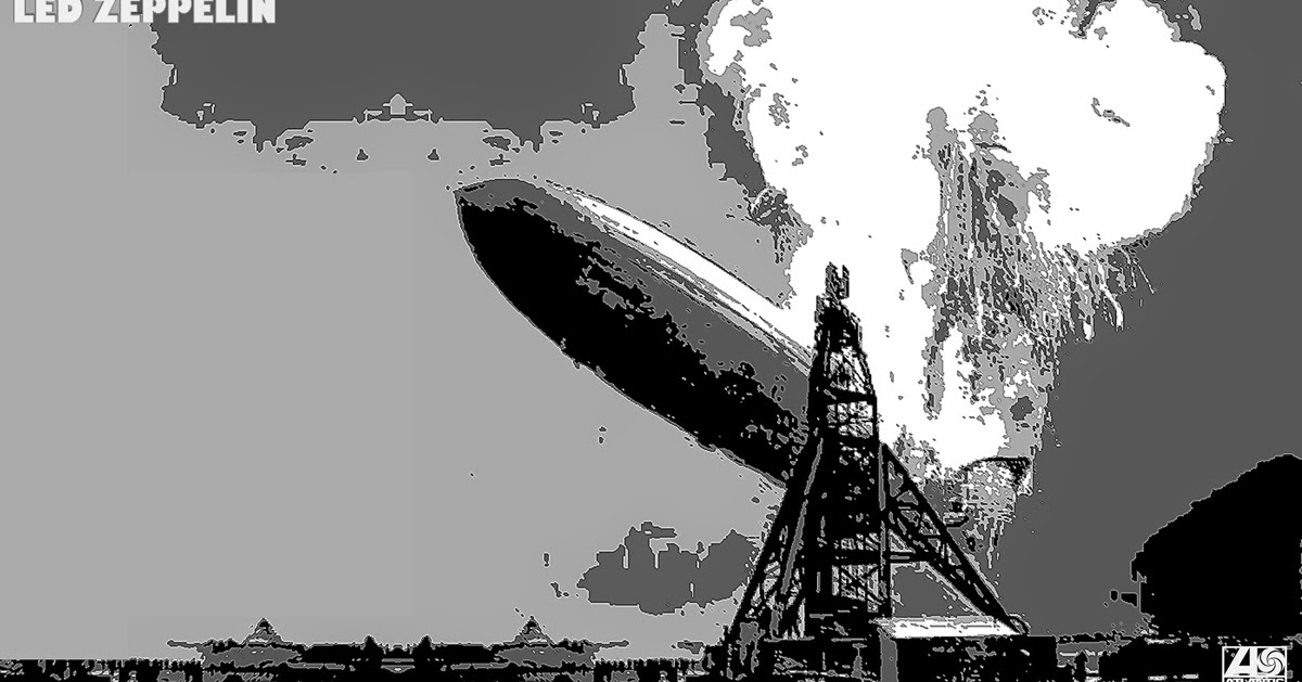 Led Zeppelin 1 Album Cover