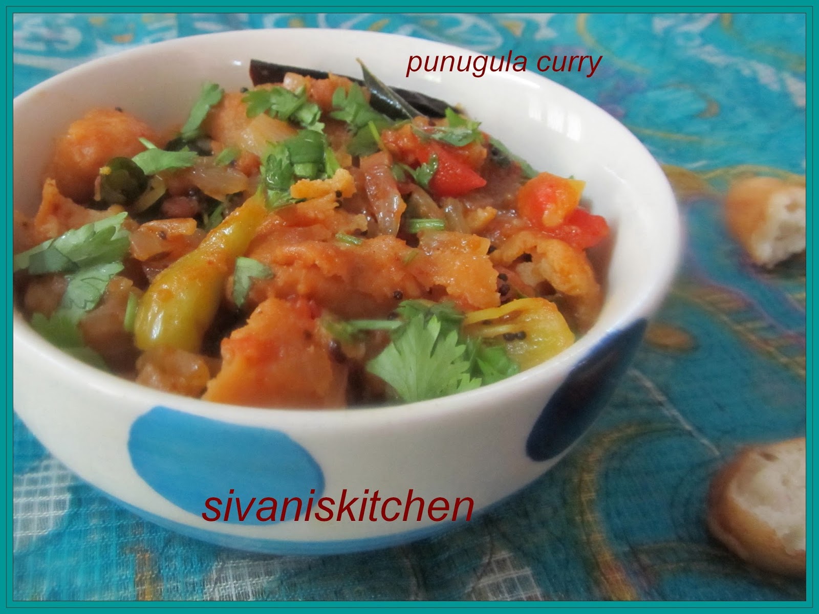Sivani's Kitchen: Punugula / Small Bondala Curry
