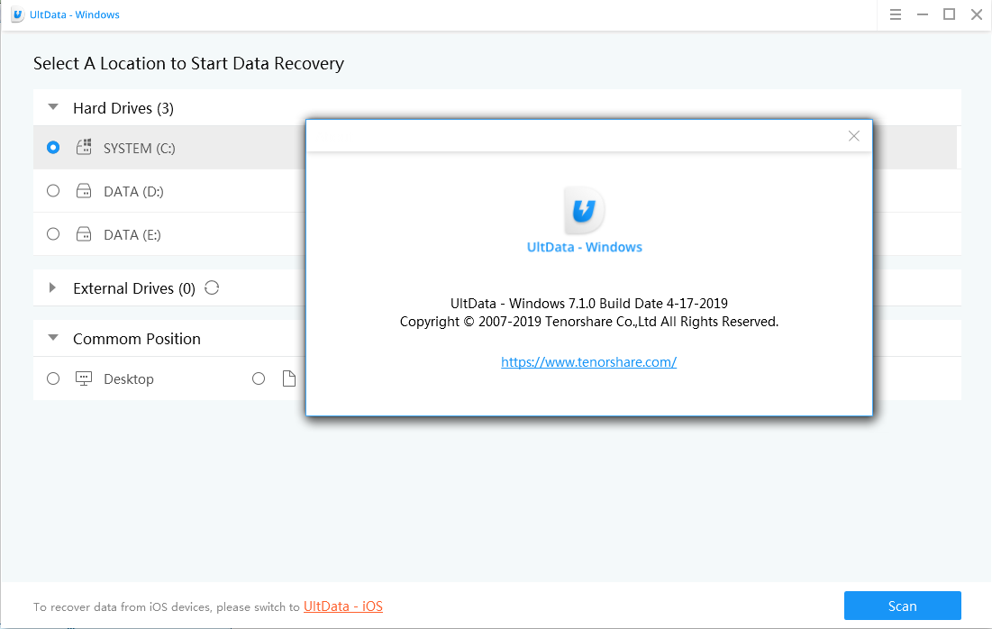 Tenorshare UltData-Windows 7.1.0 - Giveaways - Nsane Forums