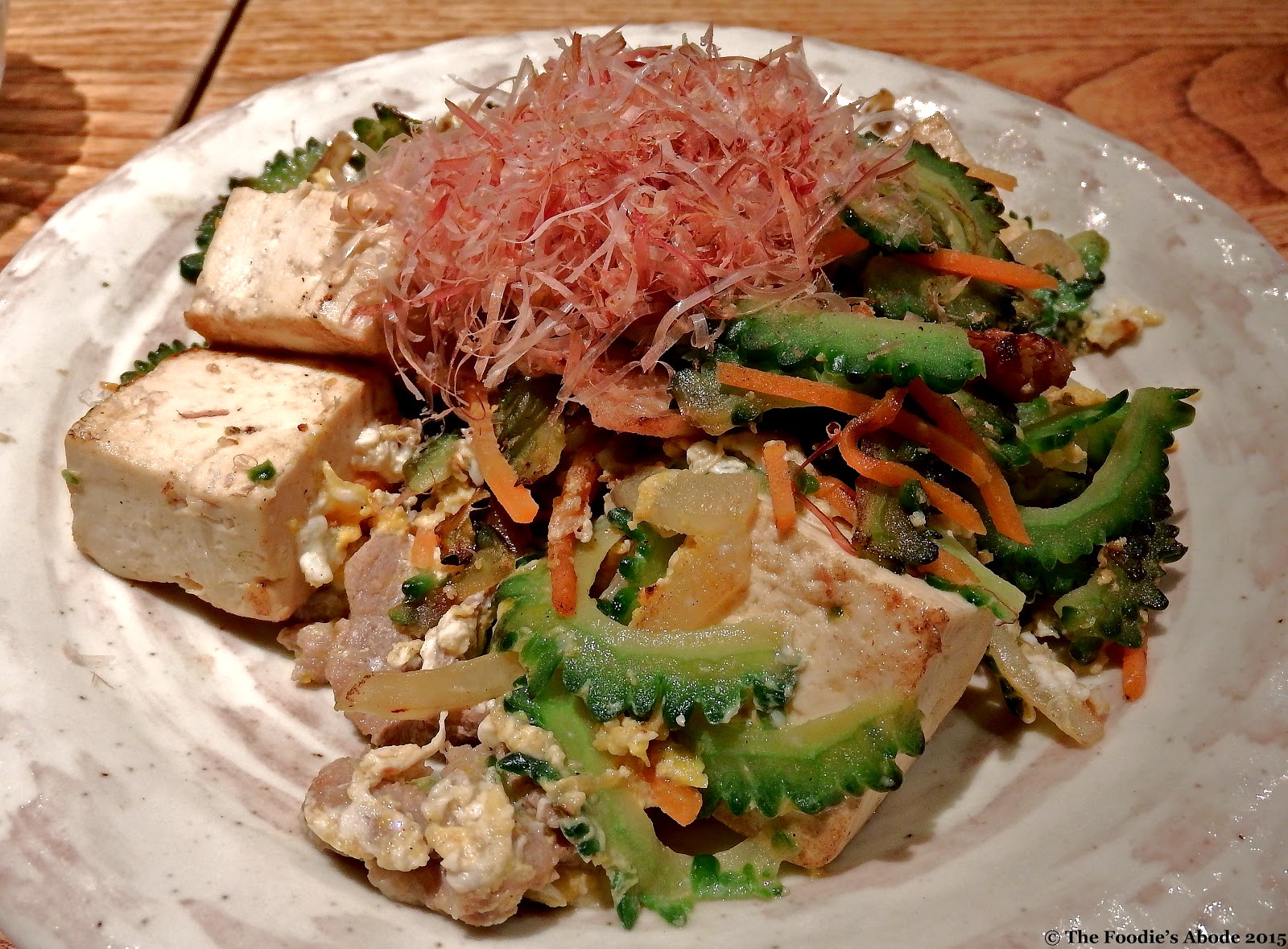 The Foodie's Abode: Delights of Kanto (5): Okinawan cuisine at Ryutan ...