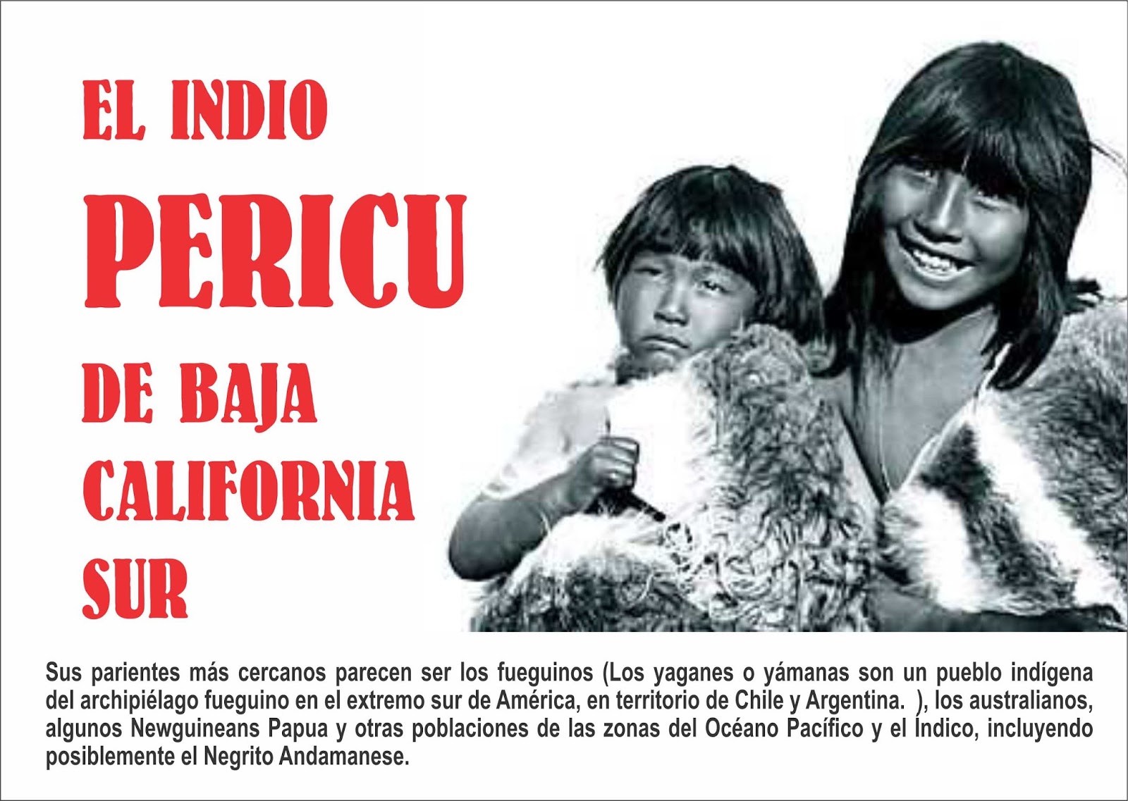 LA PAZ, BAJA CALIFORNIA SUR, MEXICO: EL INDIO PERICU DE BAJA CALIFORNIA SUR