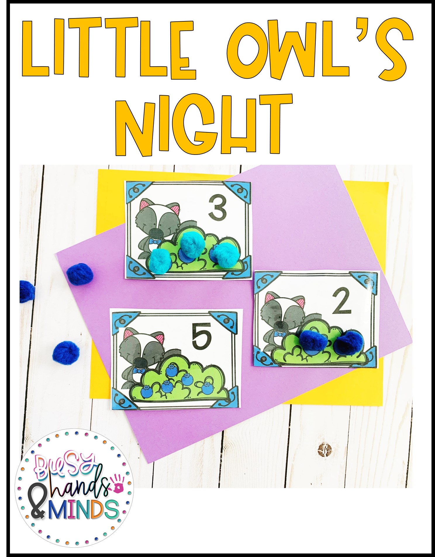 Little Owl's Night- Preschool Book Companion- Letter O | Busy Hands and ...