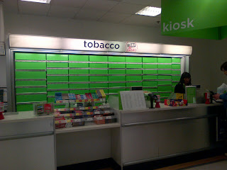 Asda locks up tobacco booth