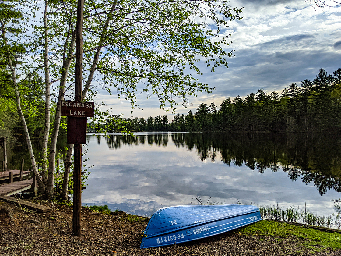 Hiking the Escanaba Lake Trail in Vilas County