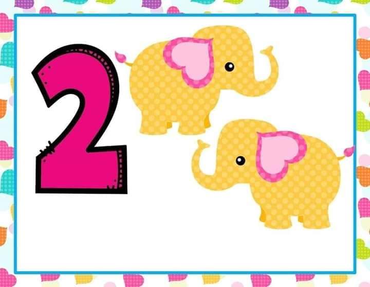 Cards numéricos Cards coloridos e ilustrados para trabalhar os números ...