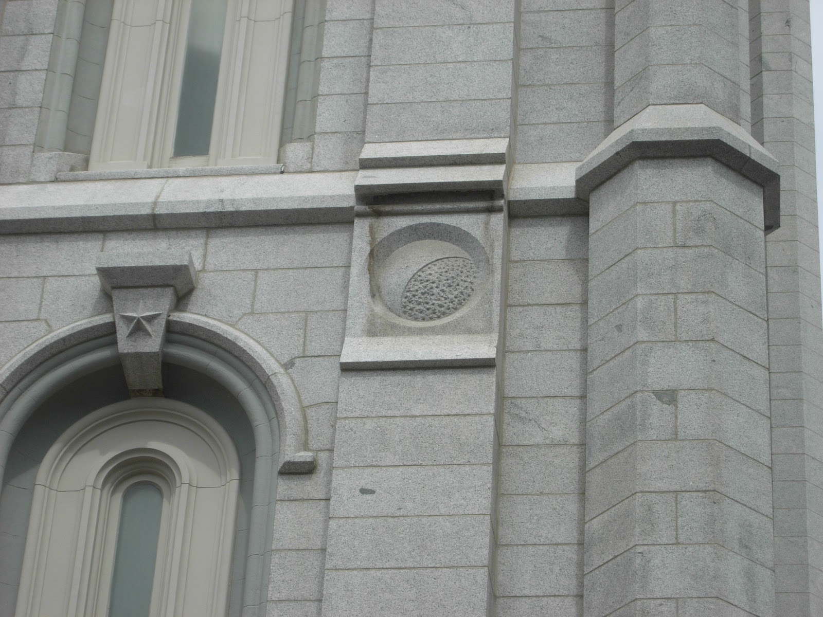 The Mormon Eagle: Salt Lake Temple Stone Symbols