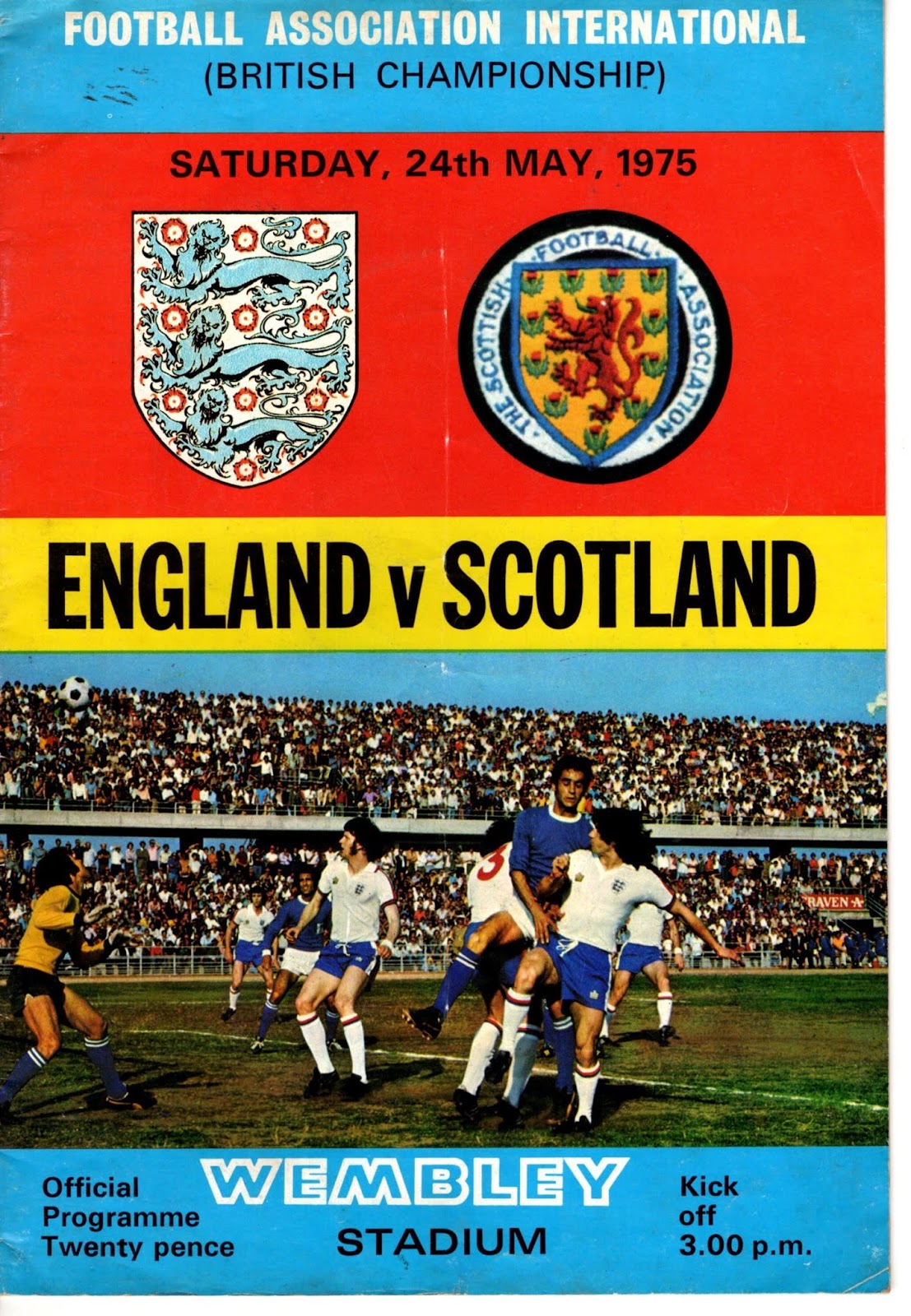 Soccer Nostalgia: The British Home Championship-Part Ten (1975)