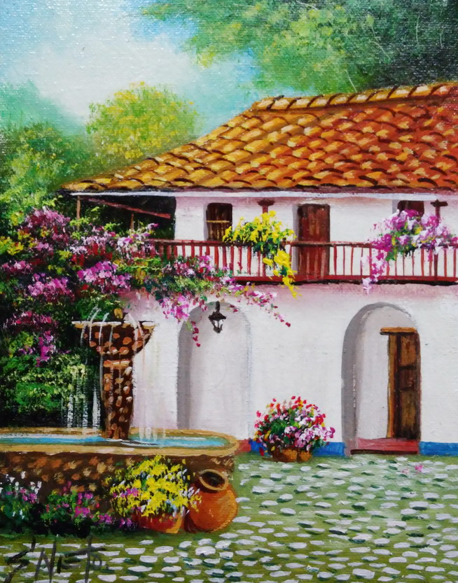 Arte y Actividad Cultural: Costumbrismo, Pintura Colombiana Popular en ...