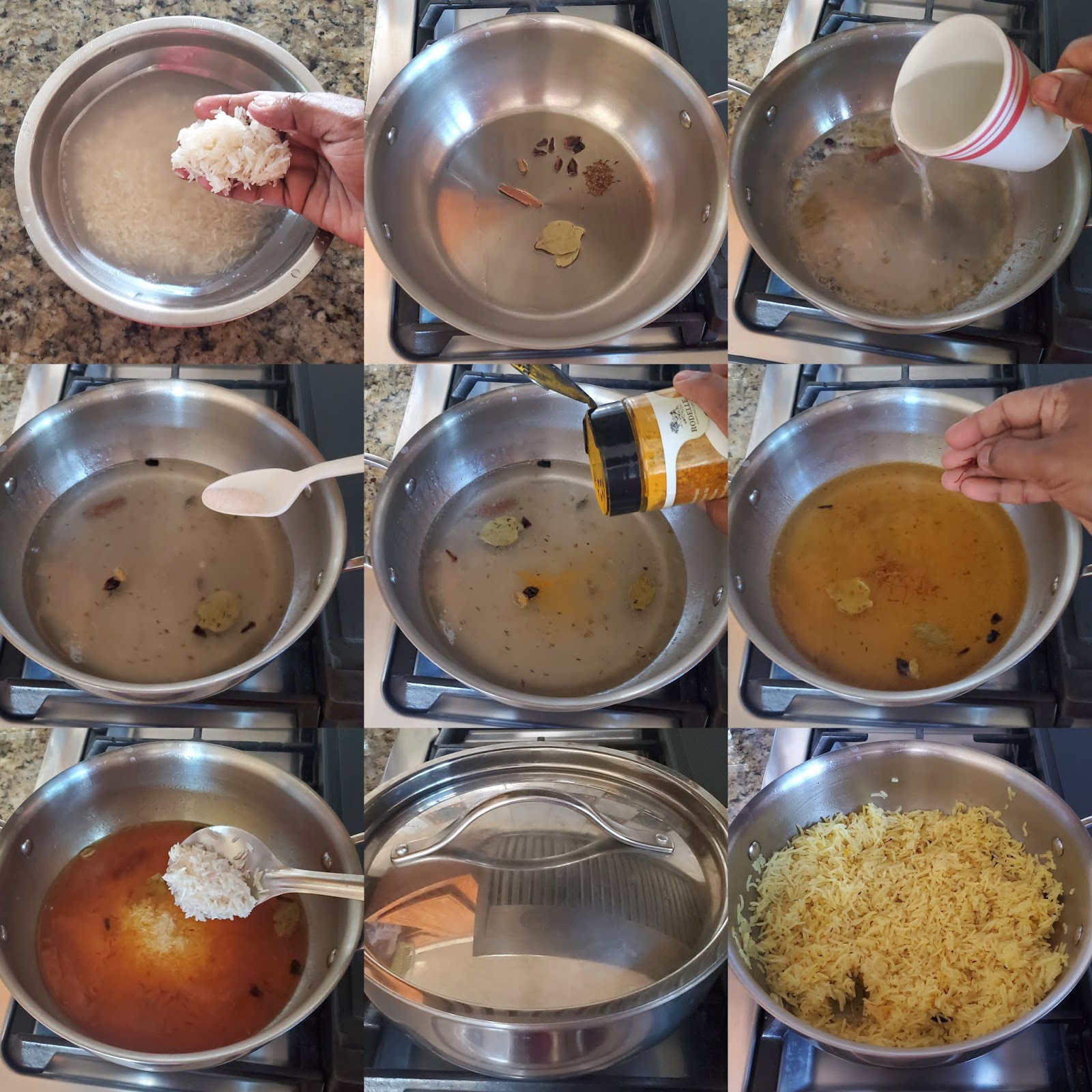Sailaja Kitchen...A site for all food lovers!: Saffron Rice Recipe ...