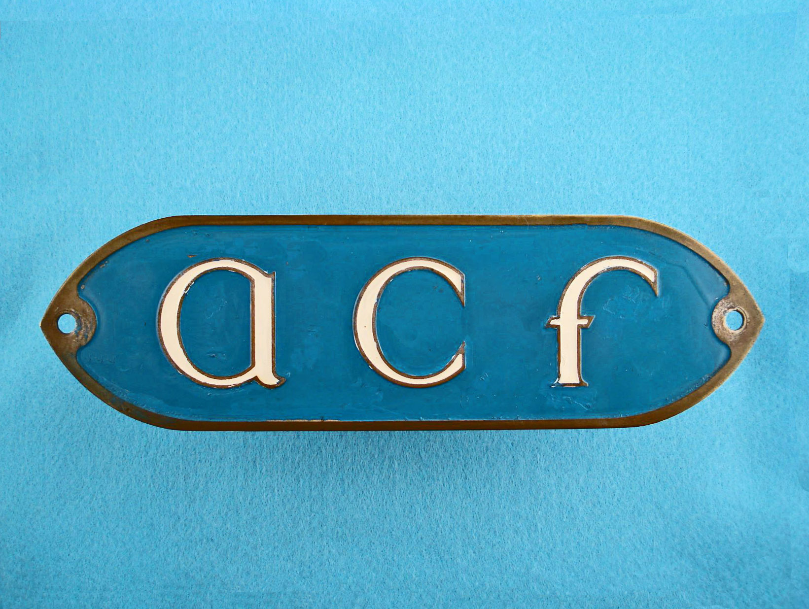 American Auto Emblems: ACF, ACF-BRILL, BRILL