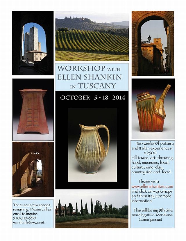 Workshop with Ellen Shankin in Tuscany Italy 2014