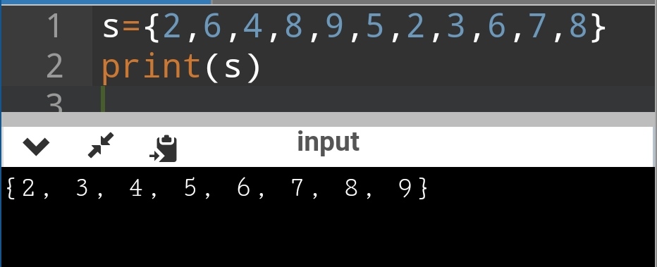 Geek4Tutorial.com: Sets in python