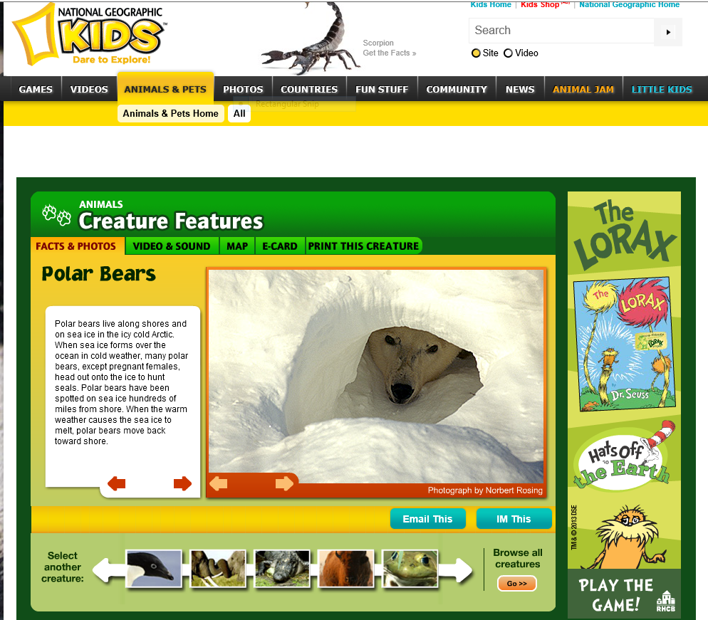 The Meek Moose: Animal Research PebbleGo vs. Creature Feature