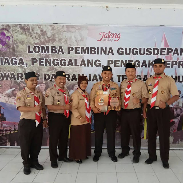 PEMBINA PRAMUKA BANYUMAS RAIH JUARA I LOMBA PEMBINA PRAMUKA BERPRESTASI ...