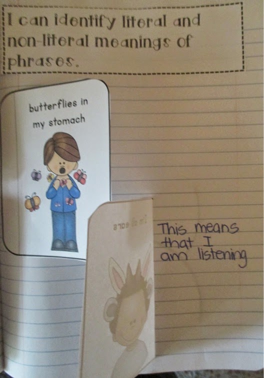 Karla's Kreations: Figurative Language Interactive Notebook