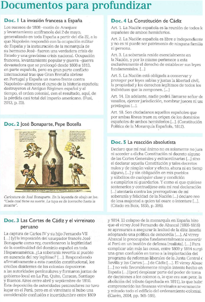 LA CRISIS DEL ORDEN COLONIAL