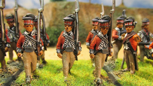 My Brave Fusiliers!: A comparison of 25mm American Revolution Miniatures