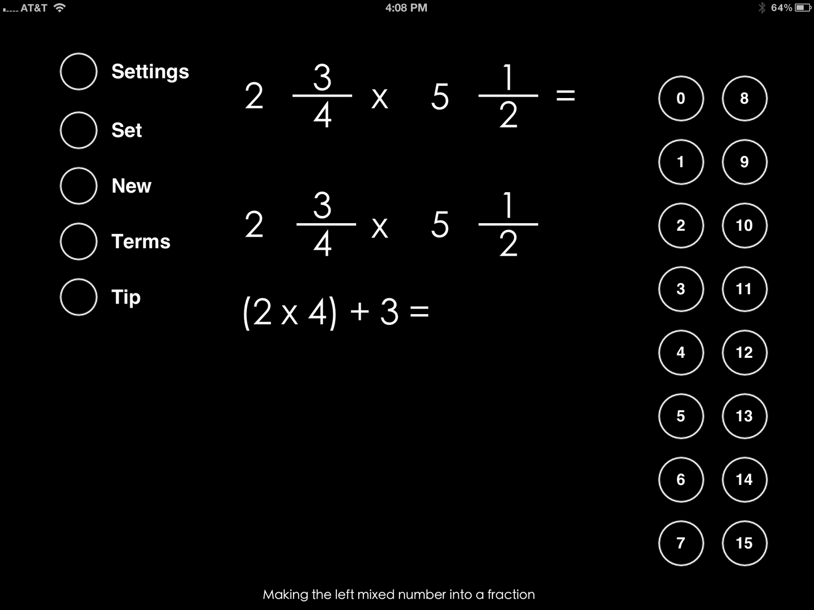 App Review: Fraction Math - Ben and Me