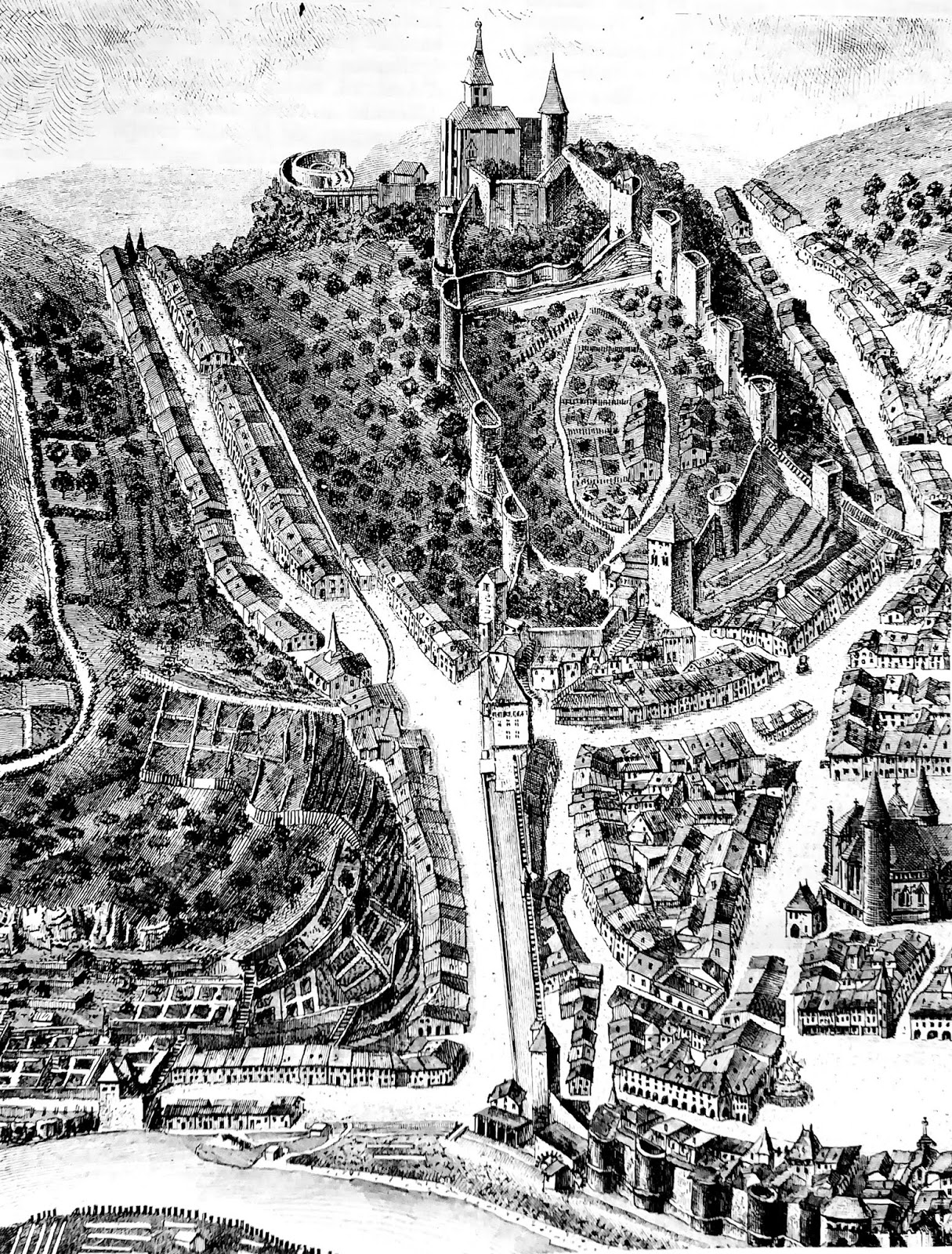 PATRIMOINE DE LORRAINE: EPINAL (88) - Le château-fort