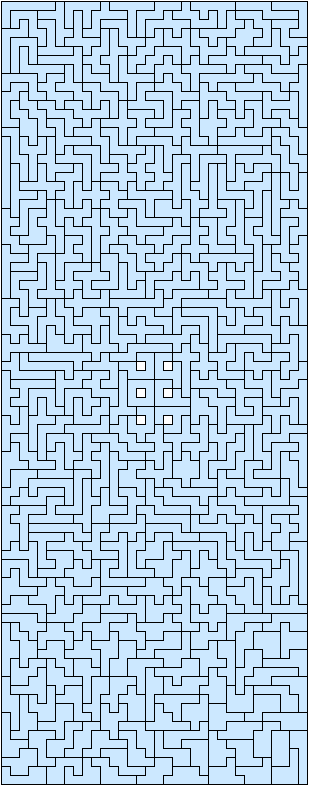 Polyominoes: 34x87 Octomino Rectangle