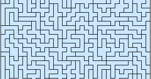 Polyominoes: 34x87 Octomino Rectangle