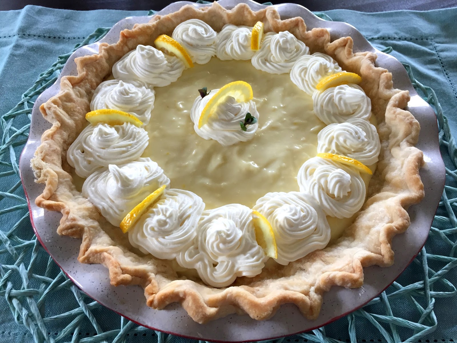 Mennonite Girls Can Cook: Lemon Sour Cream Pie Mennonite Girls Can Cook: Lemon Sour Cream Pie