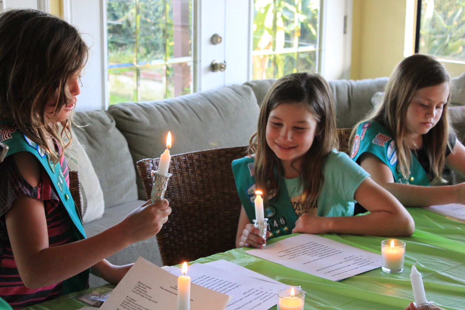HUNTINGTON BEACH GIRL SCOUT TROOP 746: INVESTITURE AND REDEDICATION ...