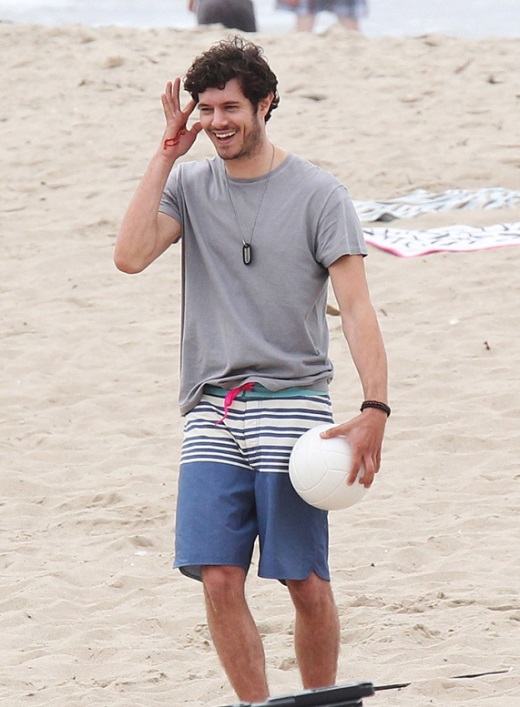 VJBrendan.com: Adam Brody Filming 'The League' in Los Angeles