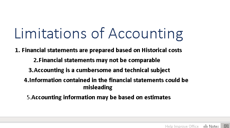 What are the top 10 advantages & disadvantages of Accounting?