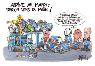 Continental Circus: Le Mans em Cartoons: O regresso da Alpine